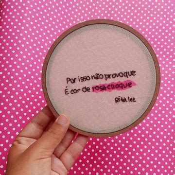 Actualizar 35 imagem por isso não provoque é cor de rosa choque letra