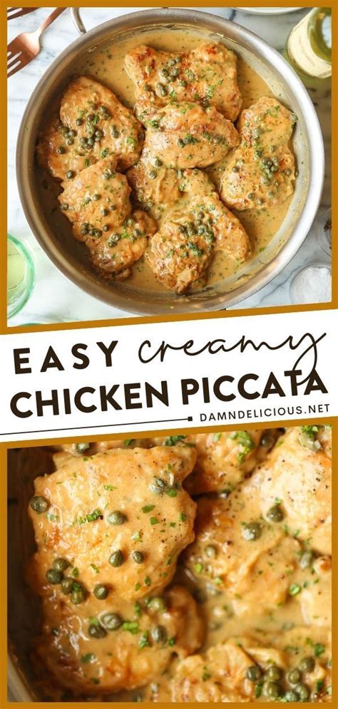 Creamy Chicken Piccata Recipe Artofit