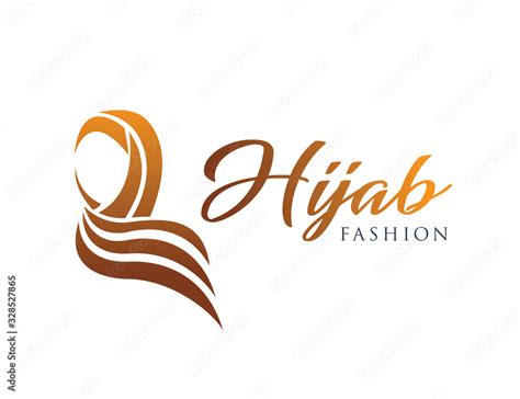 Muslim Fashion Logo Template Muslim For Hijab Fashion Store Vector