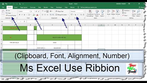 how to use clip board font alignment options in microsoft excel hot sex picture