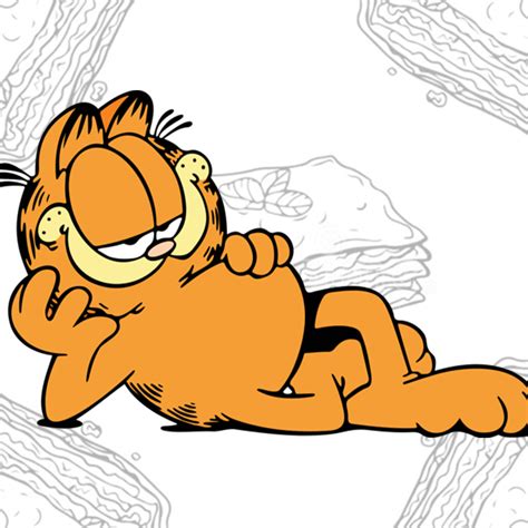 Desenhos Do Garfield Para Colorir E Imprimir