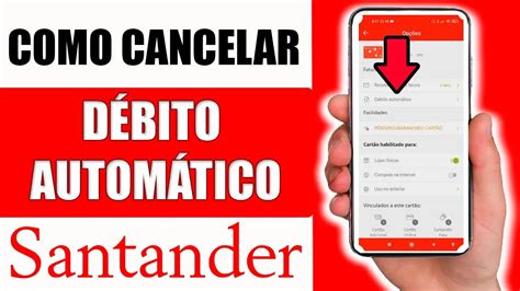 Cómo cancelar un débito automático en Santander Haras Dadinco