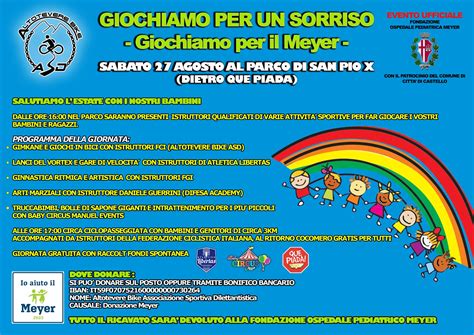 Eventi Solidali Giochiamo Per Un Sorriso Giochiamo Per Il Meyer