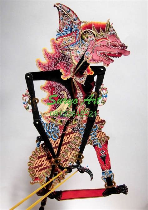 Gambar Kerajinan Wayang Kulit Souvenir Khas Jawa Suryo Art 2012 Buto Di