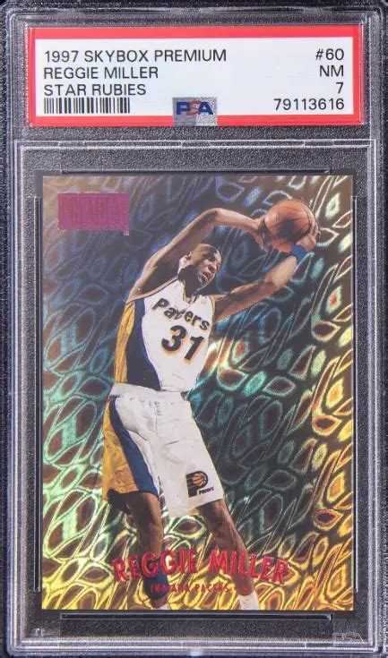 Most Valuable Reggie Miller Basketball Cards