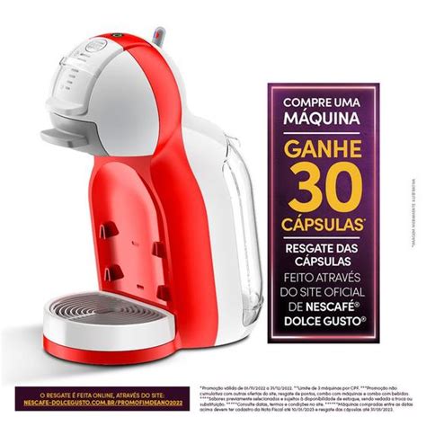 Cafeteira Nescafe Dolce Gusto Mini Me Vermelha Automática 220v