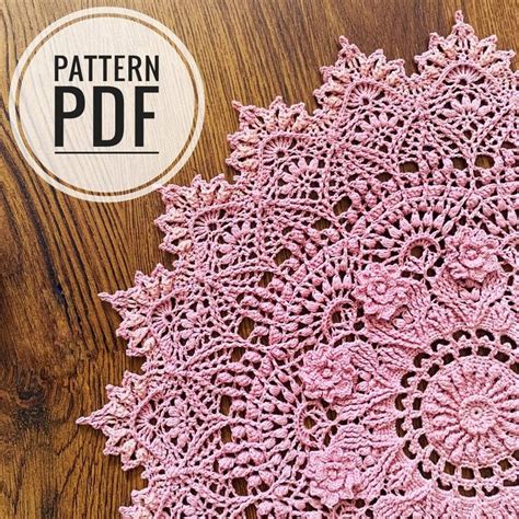 Free Crochet Doily Patterns With Written Instructions Whether Youre A