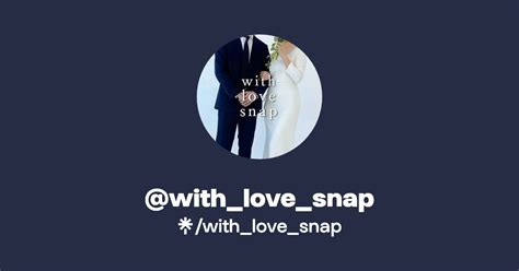 With Love Snap Linktree