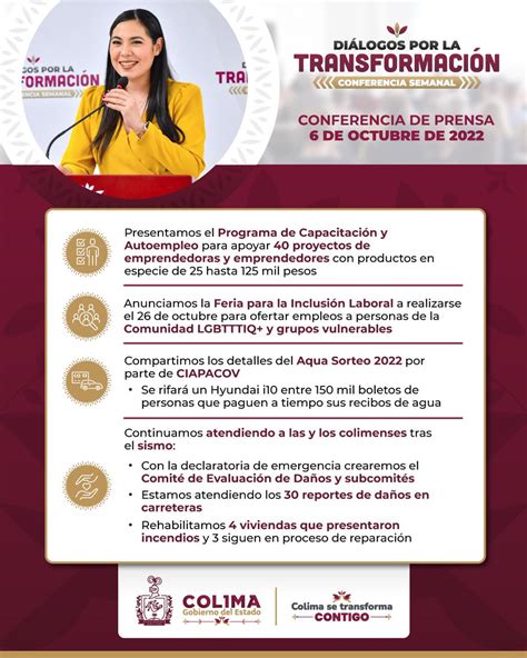 Gobierno Colima On Twitter RT Indira Vizcaino Les Comparto Un