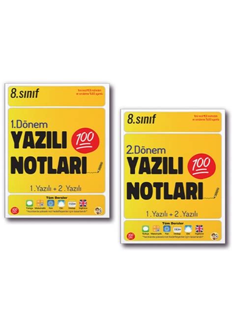 Tongu S N F Yaz L Notlar Set Kitap Ve D Nem Ve