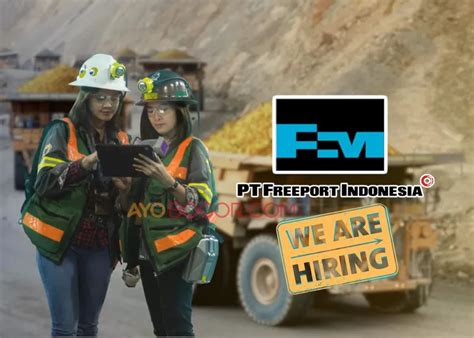 5 Posisi Loker Di PT Freeport Indonesia April 2023 Simak Cara Daftar