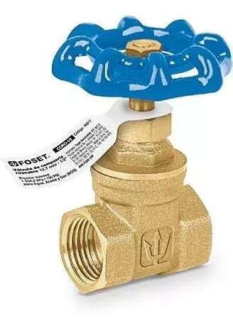 Valvula Compuerta Roscable 1 1 4 Foset 49020 Meses Sin Intereses