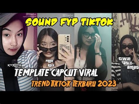 KUMPULAN 6 TEMPLATE JEDAG JEDUG VIRAL TREND CAPCUT 2023 YouTube