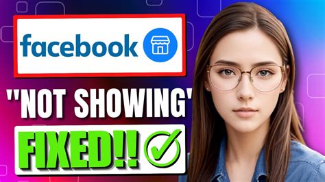 How To Fix Facebook Marketplace Not Showing Short Facebook Marketplace