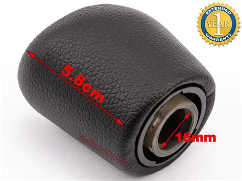 CUIR POMMEAU LEVIER DE VITESSE 6 VITESSES POUR RENAULT LAGUNA ESPACE