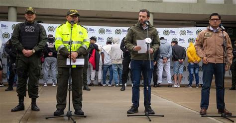 Capturados 20 integrantes del Tren de Aragua por extorsión en Bogotá
