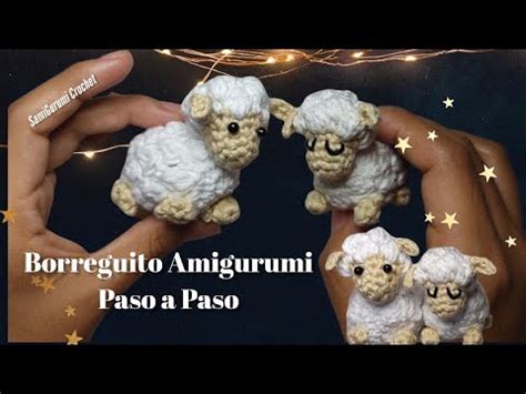 Vídeo 8 Borrego Amigurumi paso a paso para Nacimiento tejido a