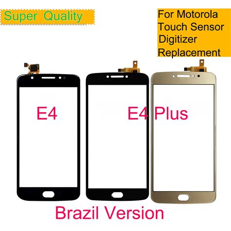 Digitalizador de pantalla táctil para Motorola Moto E4 cristal