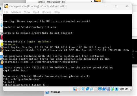 How To Install Metasploitable In Virtualbox Geeksforgeeks