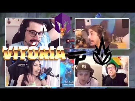 Streamers Reagem A Vit Ria Da Vks Contra A Pain No Cblol Semifinal
