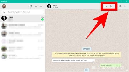 WhatsApp Desktop ómo hacer llamadas de vídeo y de voz de WhatsApp