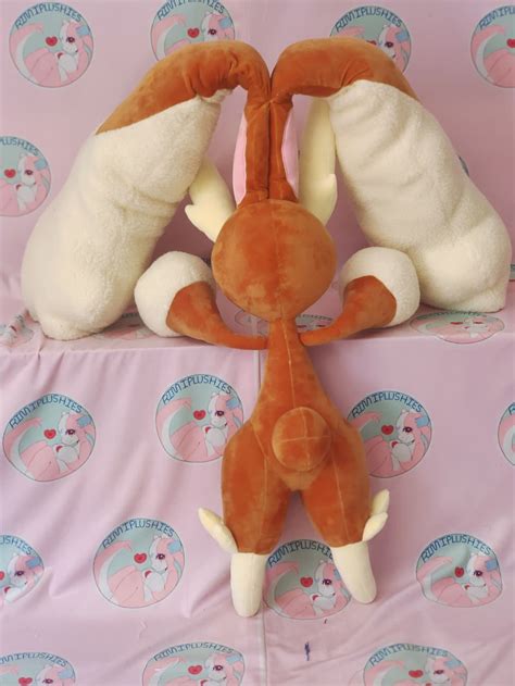 Lopunny Comisi N De Peluche Hecha Por Fans Etsy M Xico