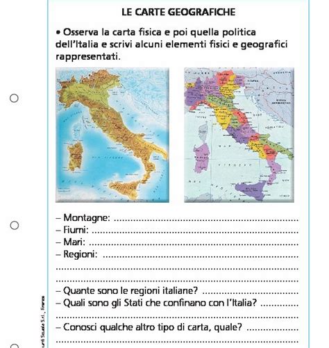 Le Carte Geografiche Giunti Scuola