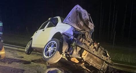 Pijany Ukrainiec spowodował wypadek na S8 przed węzłem Kobyłka VIDEO