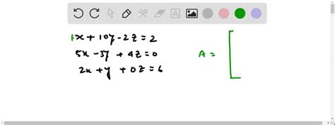 solved in exercises 15 20 write the augmented matrix for the system of linear equations { x