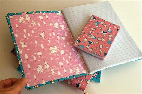 Fabric Covered Composition Books Favors Encuadernacion Artesanal
