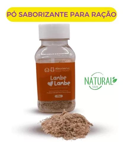 Pó Saborizante Natural P Ração Lambe Cães Gatos Frango MercadoLivre