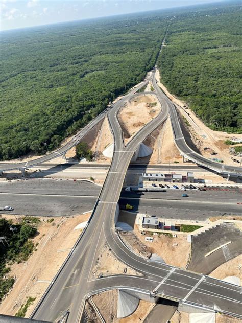 El Heraldo De Veracruz Casi Colocada Del Tramo De Palenque A Canc N