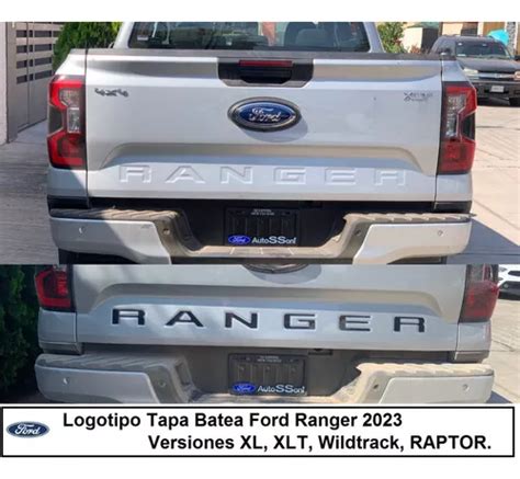 Letras Logotipo Ford Ranger 2023 Tapa Batea Todas Versiones En Venta En
