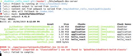 reactjs error export default imported as classiceditor was hot sex picture