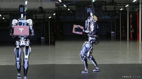 Tesla Chef Elon Musk Stellt Humanoiden Roboter Optimus Vor