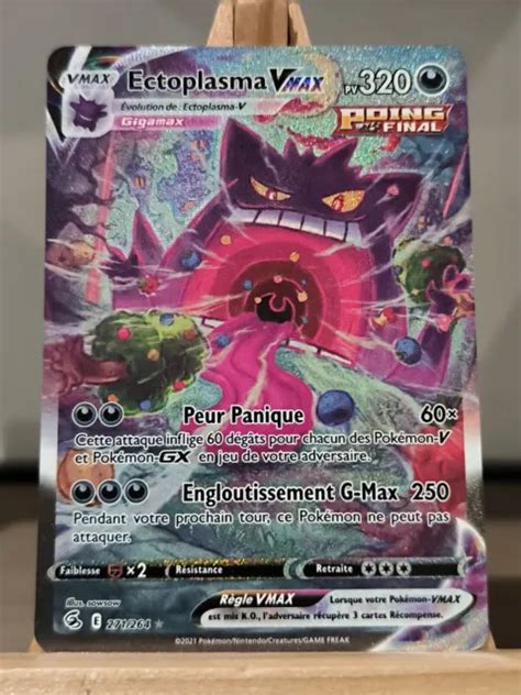 Carte Pokemon Ectoplasma Vmax Secr Te Ep E Et Bouclier Eb
