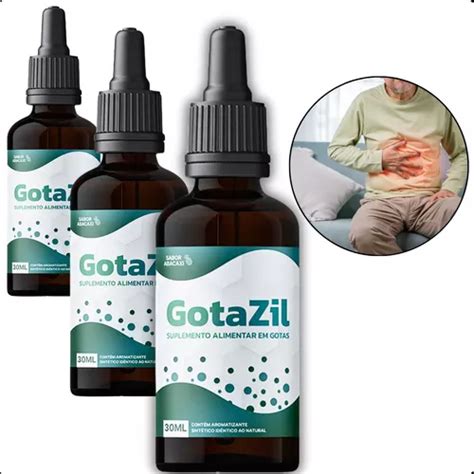 Melhor Suplemento Líquido Natural Para Refluxo Gotazil 3x