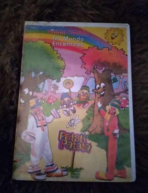 Dvd Original Do Patati Patat No Mundo Encantado Item Infantil