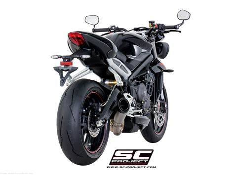 S Exhaust By Sc Project Triumph Street Triple Rs T Lt T
