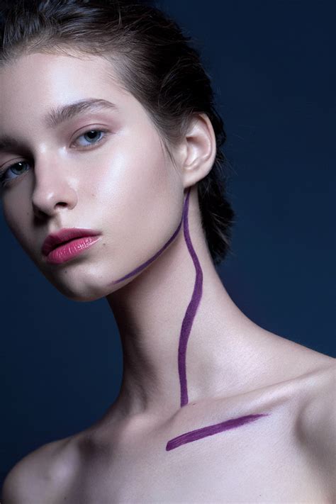 Behind The Lines With Nastya F By Anna Kirikova For Beauty SCENE
