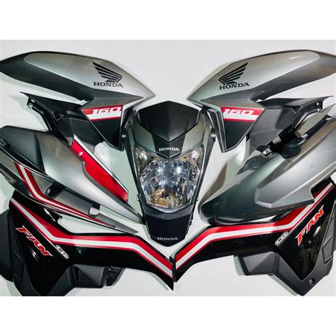Kit Carenagem Cg Titan 160 Prata Para Cg Fan 160 2020 2021 Farol