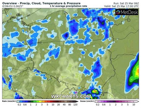 Burze Masowo Rozwijaj Si Nad Polsk Nios Ulewny Deszcz I Grad