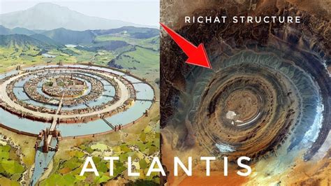 Lost Roman Map Has ATLANTIS At Eye Of Sahara Africa Richat Structure