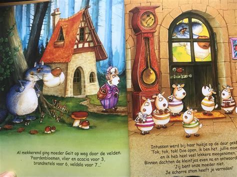 De Wolf En De Zeven Geitjes Prentenboek Nvt 9789041221766 Boeken