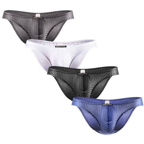 Cuecas Masculinas De Seda Fria De Malha Sexy Respirável Moda Shorts