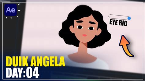 Duik Angela Day Eye Rig With Controller After Effects Tutorials