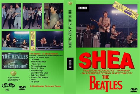 Picture Of The Beatles At Shea Stadium