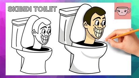 How To Draw Skibidi Toilet Fnf Friday Night Funkin Style Easy Step