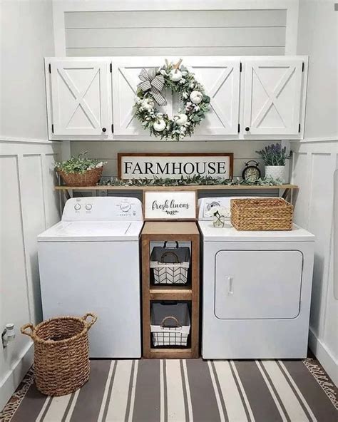 Small Laundry Room Ideas Farmhouse Ecsac