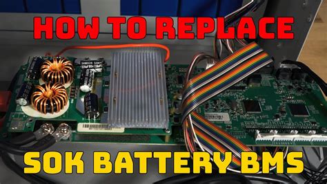 How To Replace The Bms In An Sok Sk V Server Rack Battery